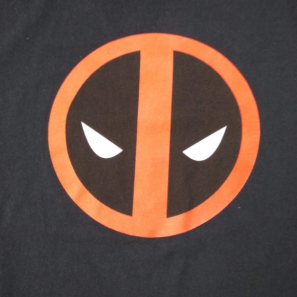 Marvel | Shirts | Marvel Deadpool Logo Tshirt | Poshmark